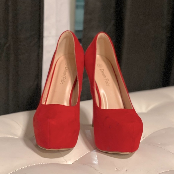 Dream Pairs | Shoes | Dream Paris Gojo Berry Red 5 Inch Heels | Poshmark